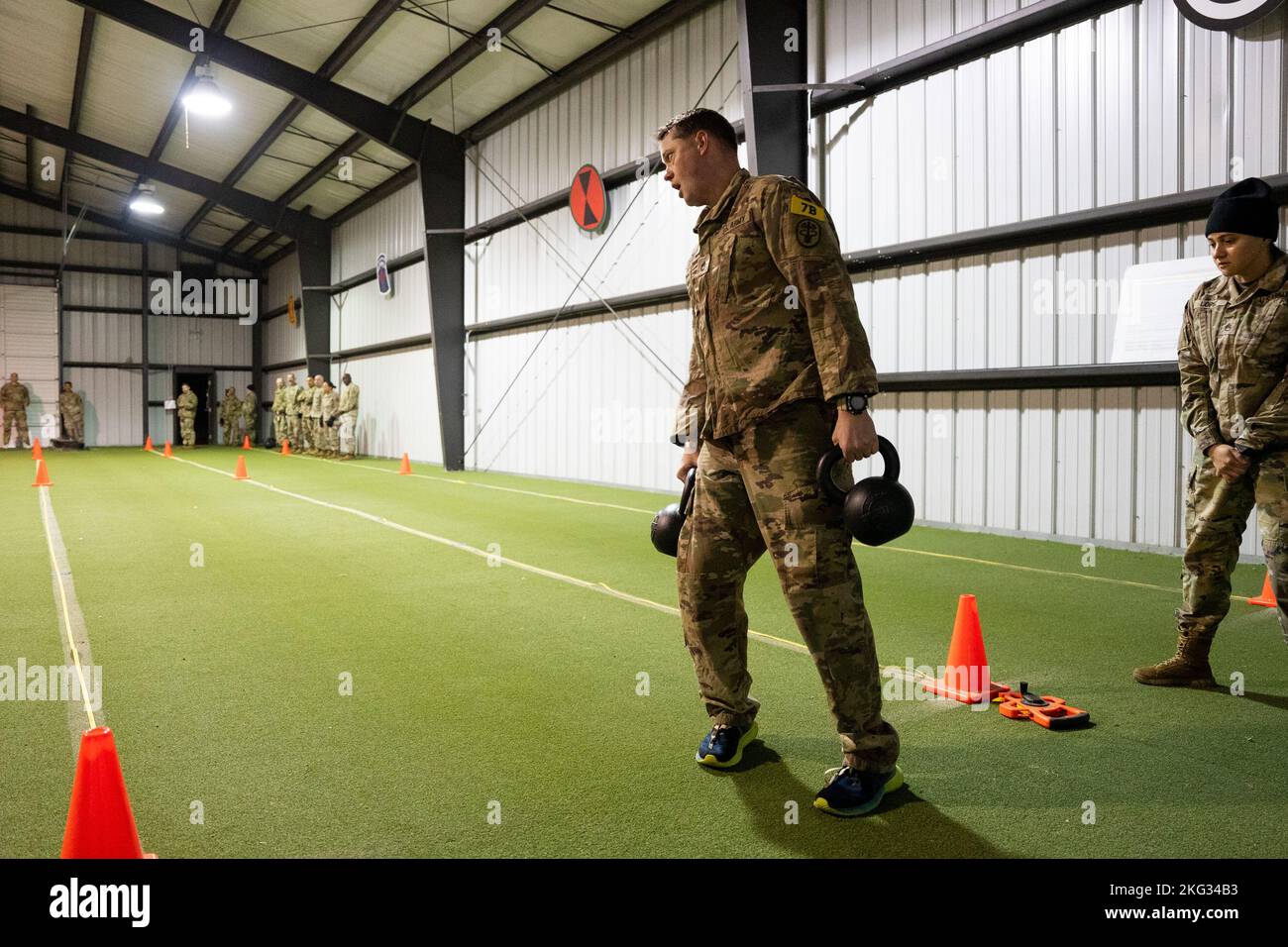 Sgt. 1st Class Cody Blackmon from Madigan Army Medical Center, excutes ...
