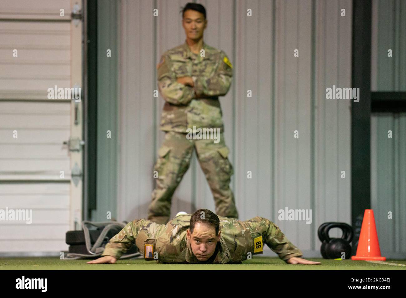 Staff Sgt. Keith Estes from Medical Department Activity, Camp Humphreys ...