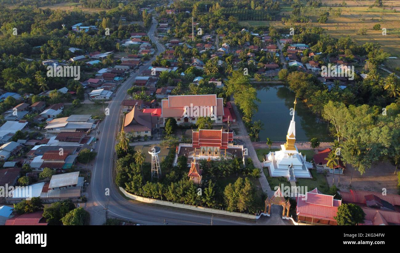 Aerial view in ayutthaya temple hi-res stock photography and images - Alamy