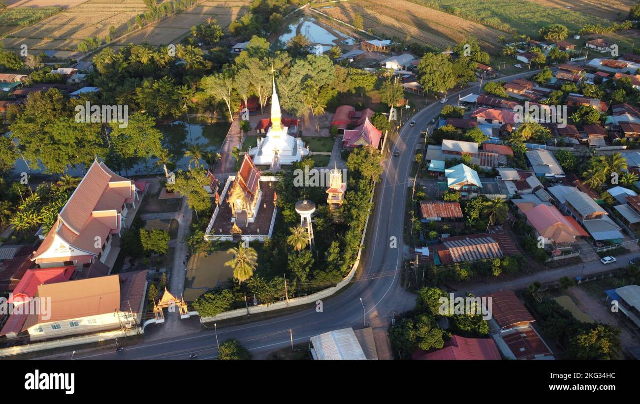 Aerial view in ayutthaya temple hi-res stock photography and images - Alamy