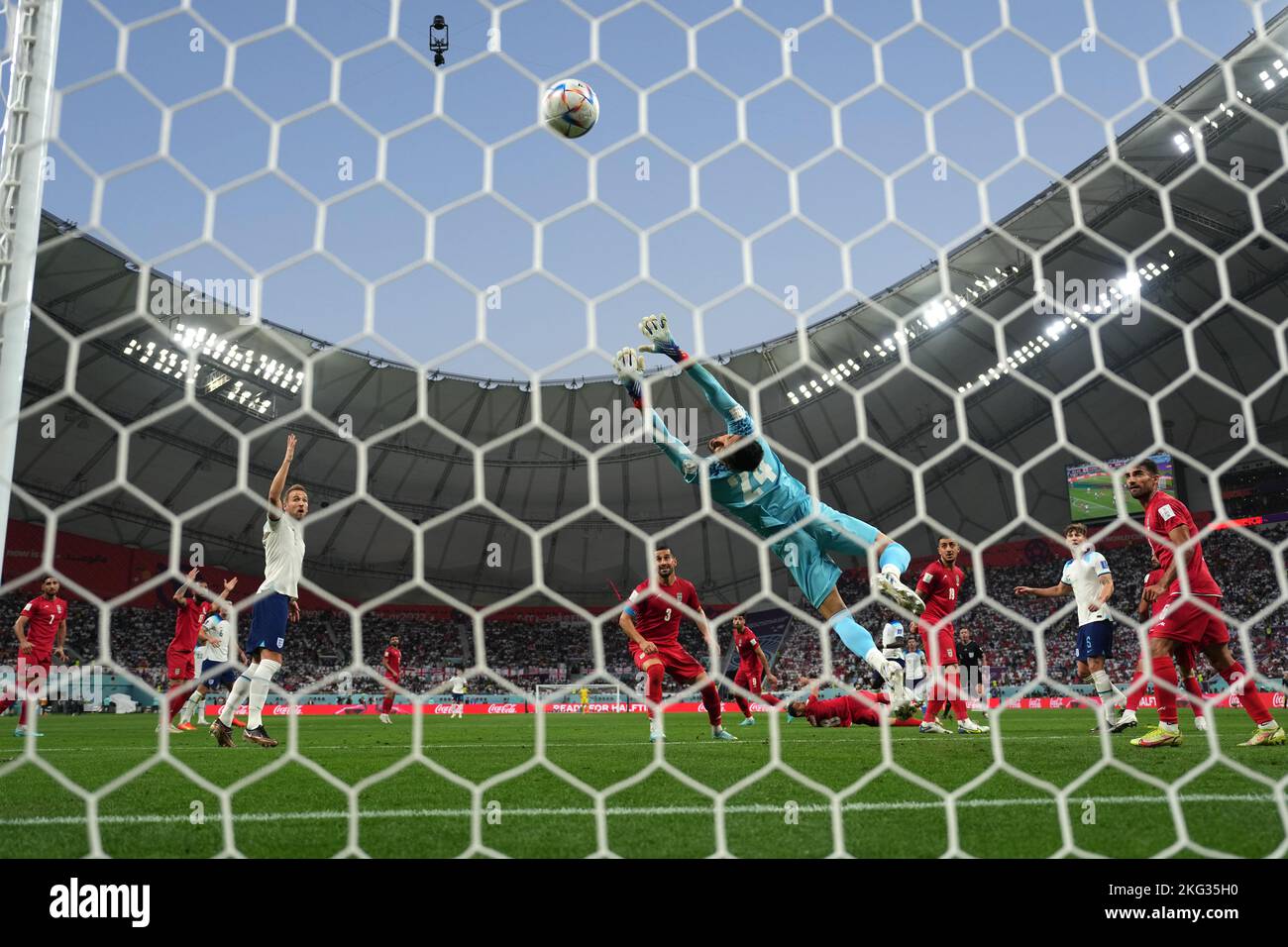 England's Bukayo Saka scores their side's second goal of the game ...