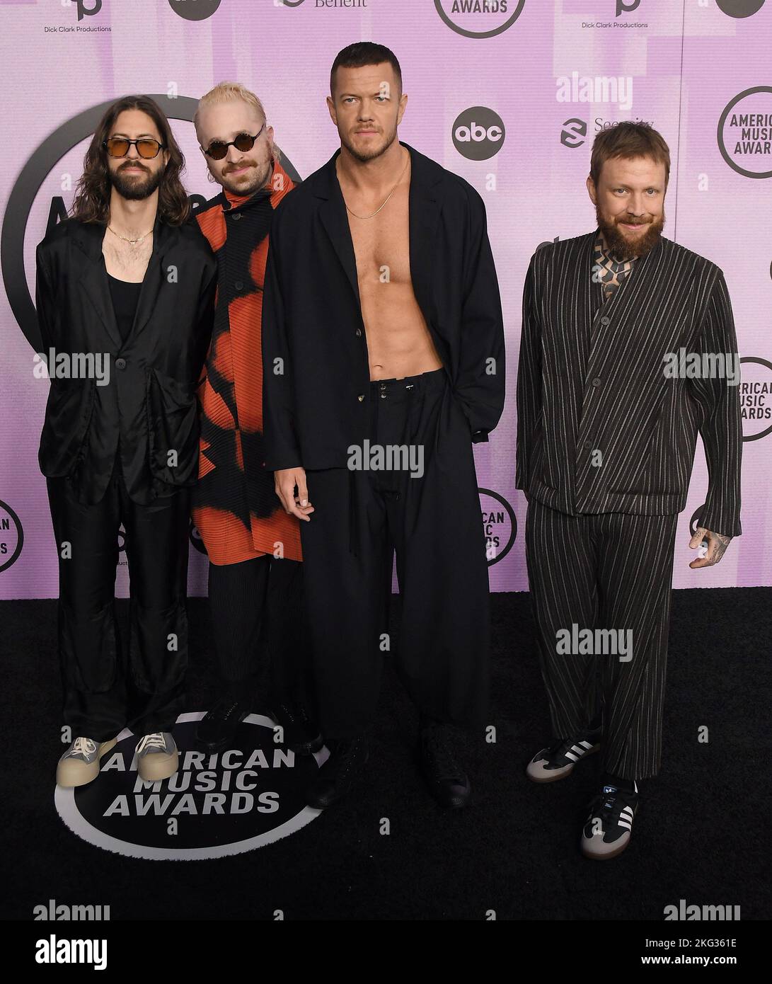 (L-R) Imagine Dragons - Daniel Wayne Sermón, Daniel Platzman, Dan ...
