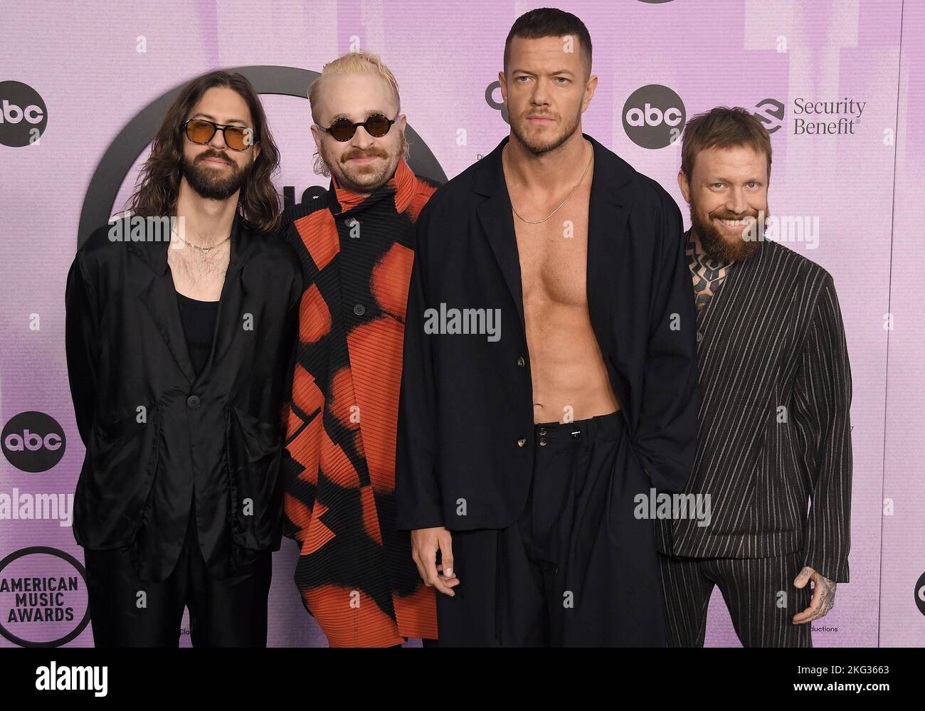 (L-R) Imagine Dragons - Daniel Wayne Sermón, Daniel Platzman, Dan ...