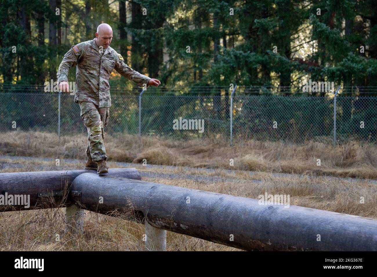 Sgt. 1st Class Cory Fowler from Madigan Army Medical Center, maintains ...