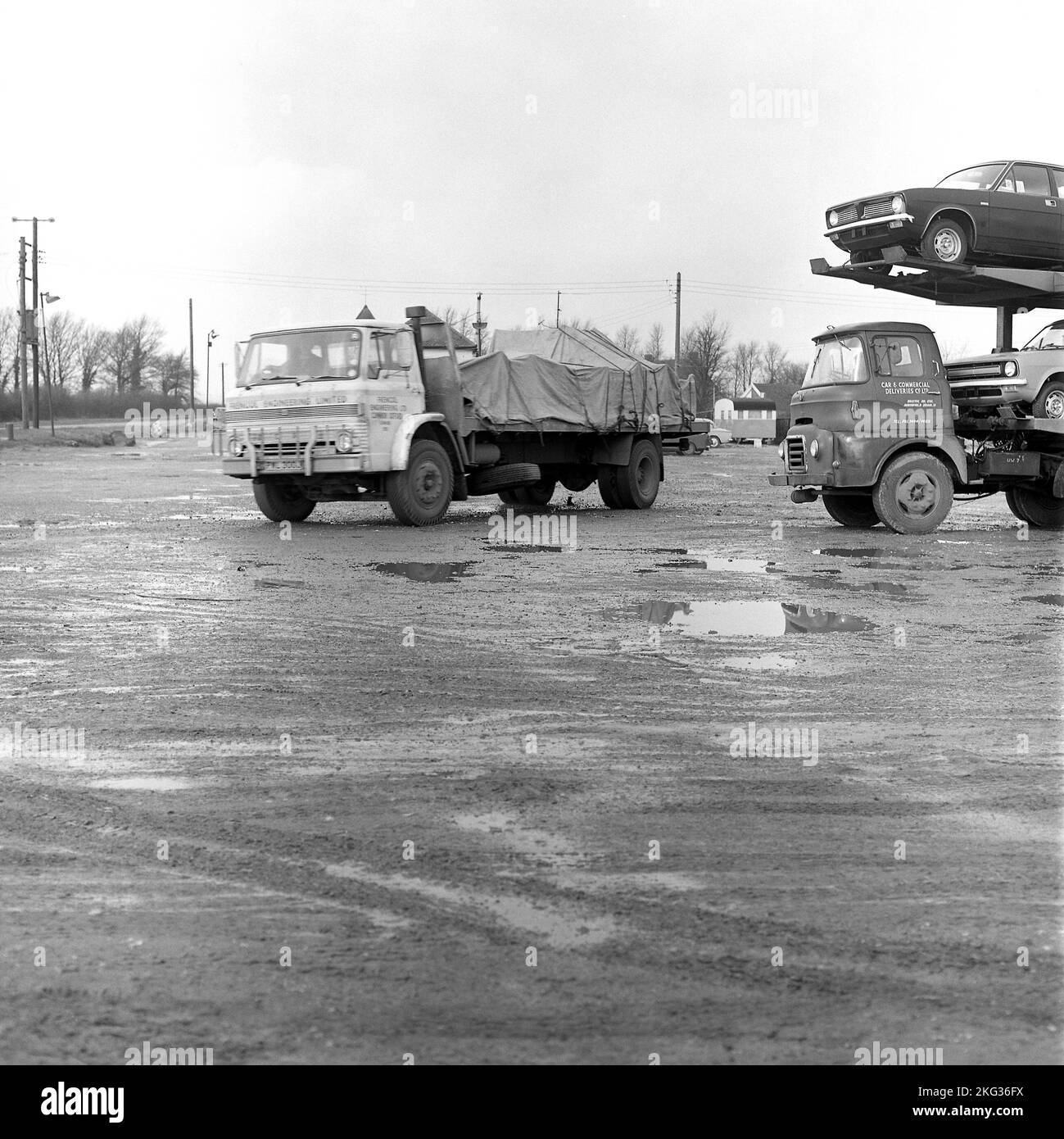 The Lantern Transport Cafe in Hertfordshire UK 1972 Stock Photo - Alamy