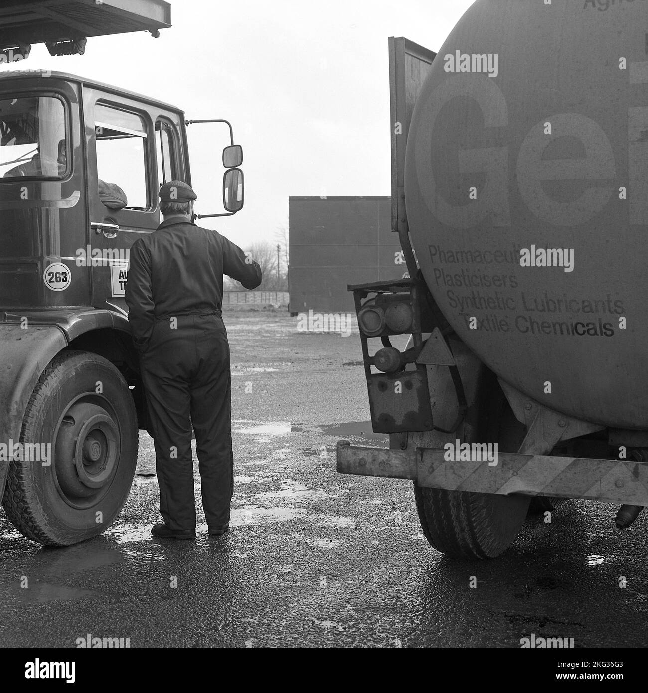The Lantern Transport Cafe in Hertfordshire UK 1972 Stock Photo - Alamy