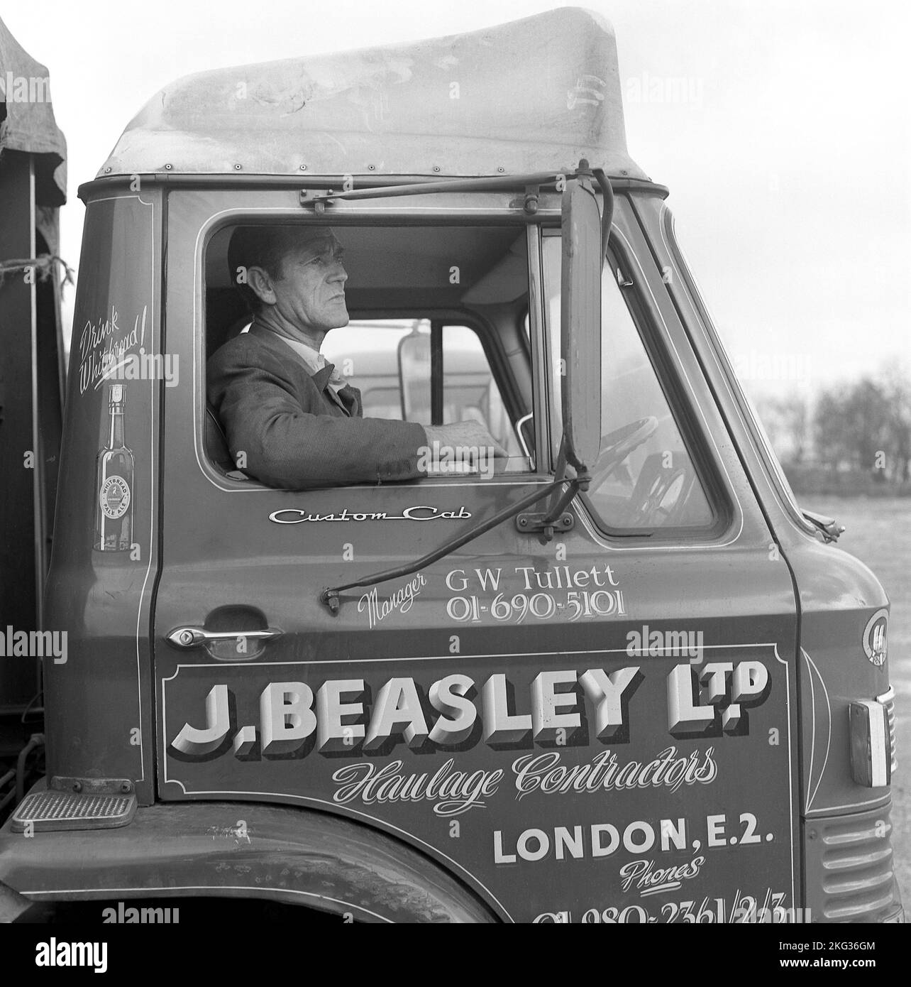The Lantern Transport Cafe in Hertfordshire UK 1972 Stock Photo - Alamy