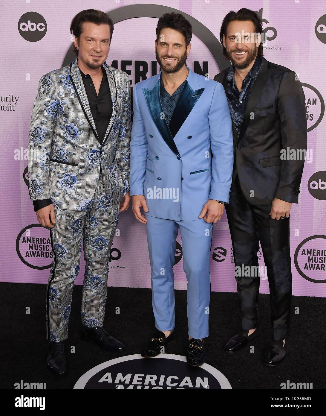 (L-R) Parmalee - Josh McSwain, Matt Thomas and Scott Thomas at the 2022 ...