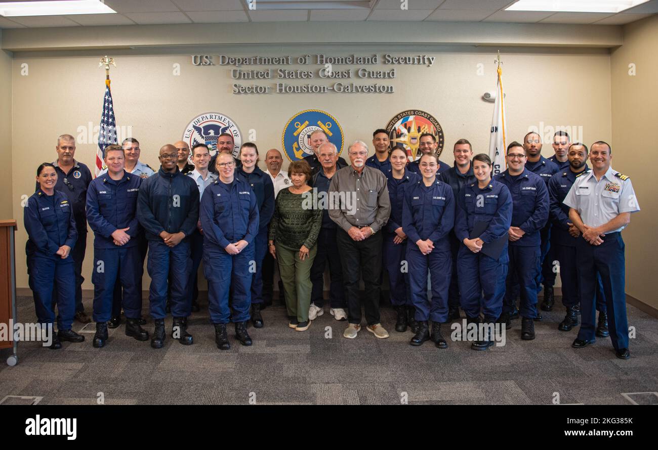Coast Guard Sector Houston-Galveston command center and Galveston ...