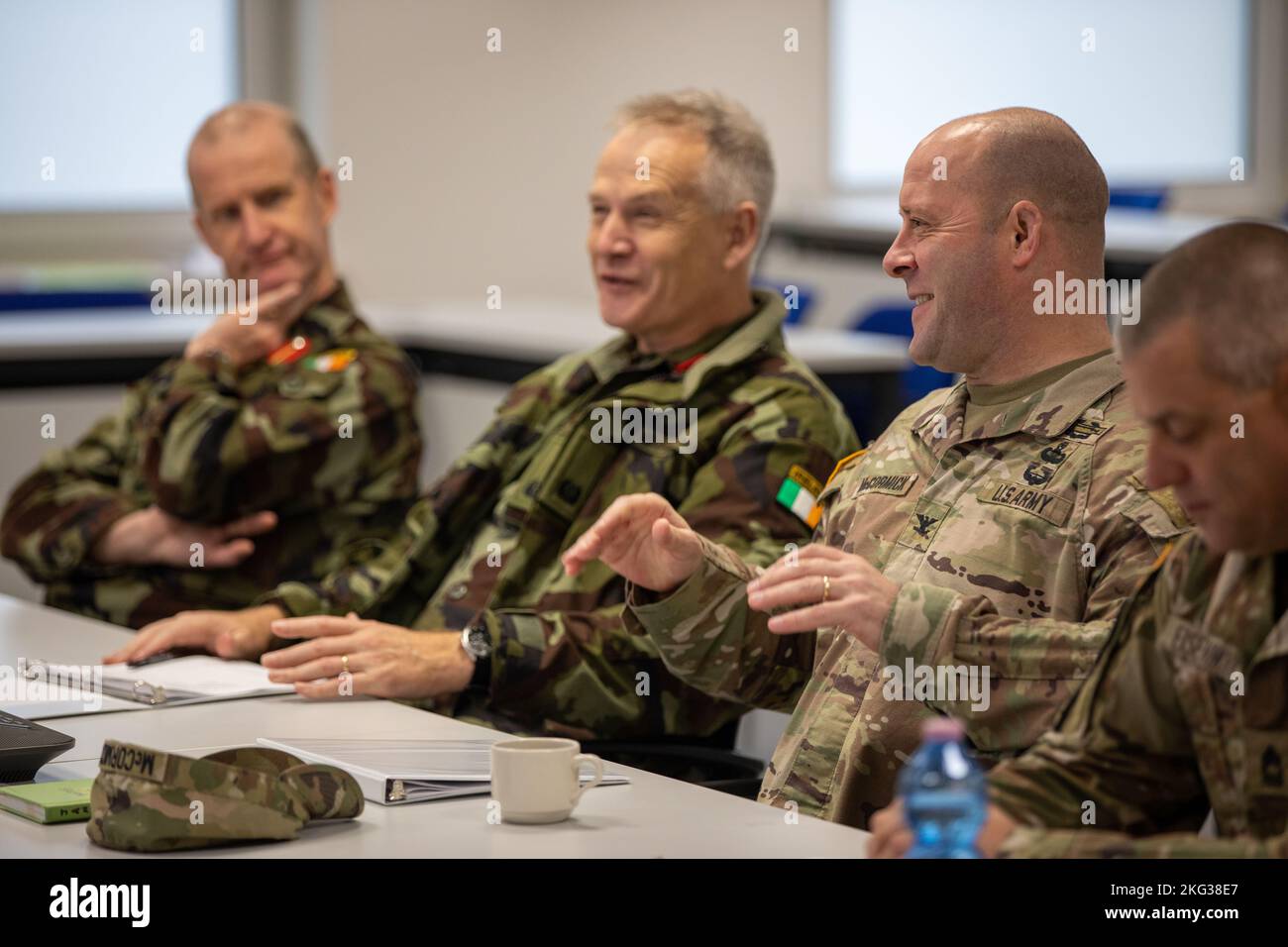U.S. Army Col. Heath McCormick, Joint Multinational Simulations Center ...