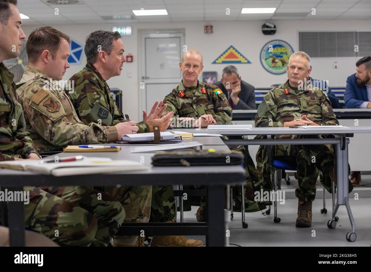 U.S. Army Col. Heath McCormick, Joint Multinational Simulations Center ...