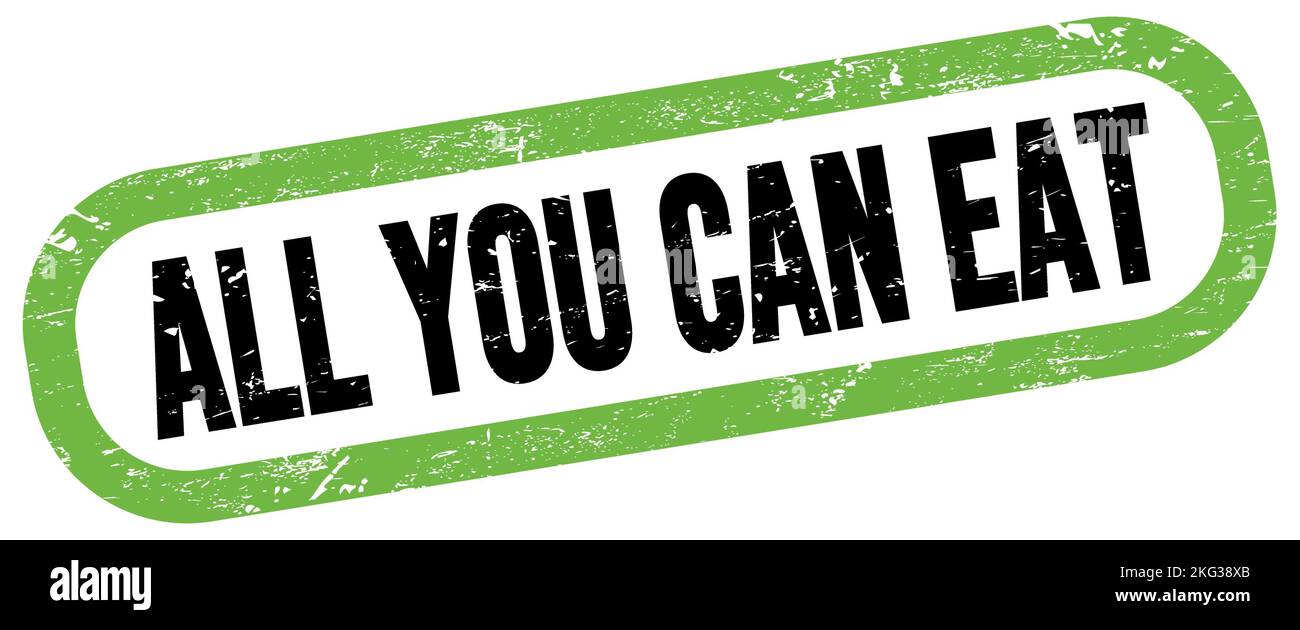 All you can eat sign Cut Out Stock Images & Pictures - Alamy