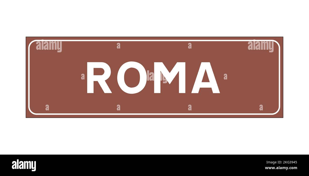 Metropolitan sign italy Cut Out Stock Images & Pictures - Alamy