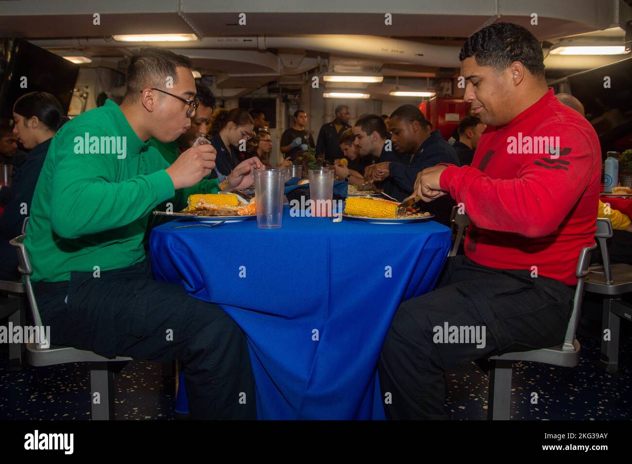 221027-N-YX844-1023 PHILIPPINE SEA (Oct. 27, 2022) Logistics Specialist ...