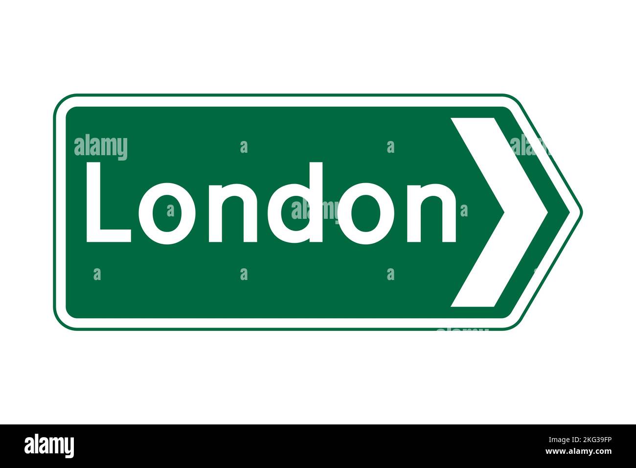Uk sign post Cut Out Stock Images & Pictures - Alamy