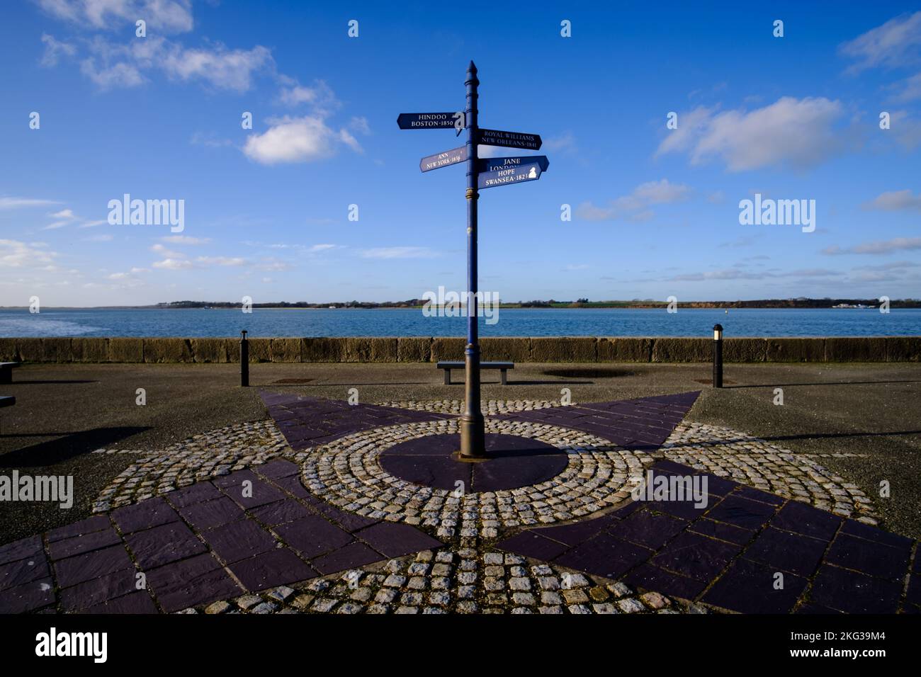 The Royal town of Caernarfon in Gwynedd, North Wales, Great Britain ...