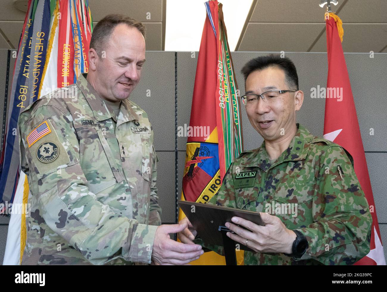 Japan's Air Defense School Commandant Major General Toyokazu Egashira ...
