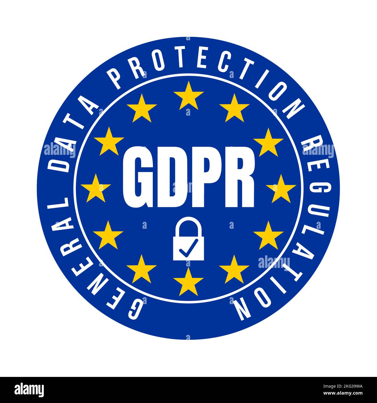 Data protection act logo hi-res stock photography and images - Alamy