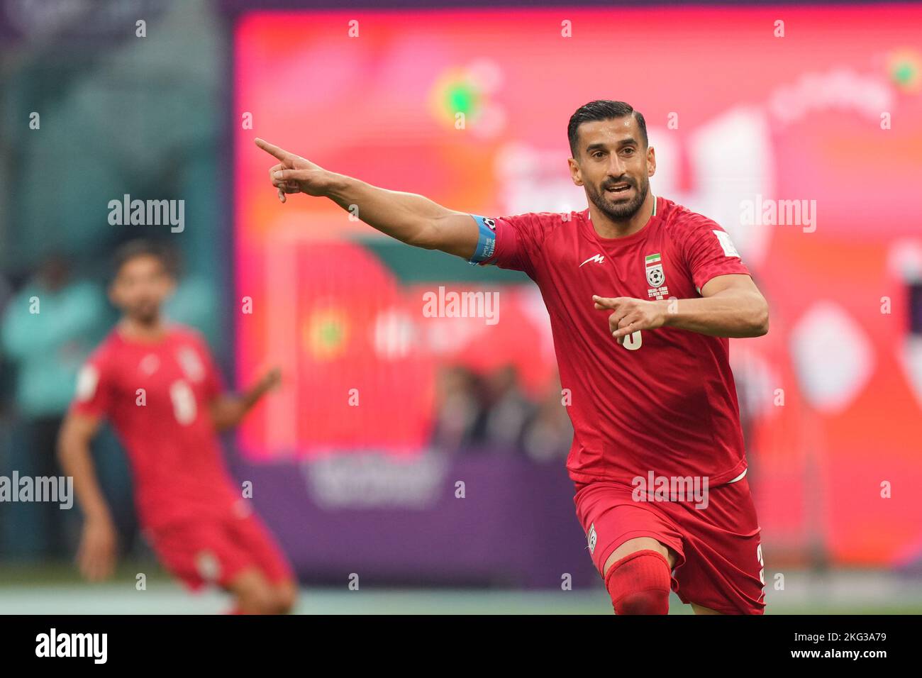 Safi of Iran during the Qatar 2022 World Cup match, group B, date 1 ...
