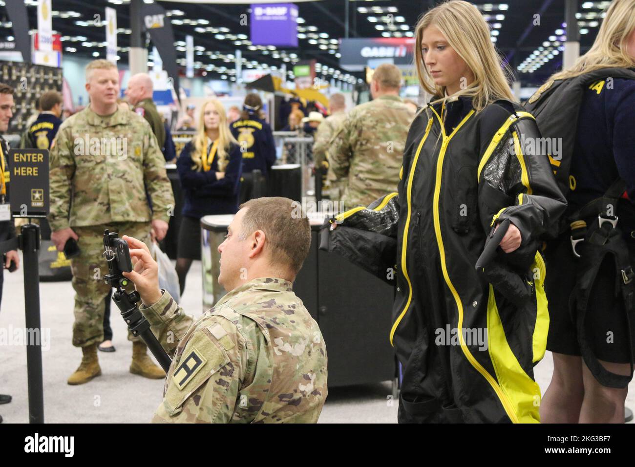 U.S. Army Staff Sgt. Justin Burdick, an observer coach/trainer assigned ...