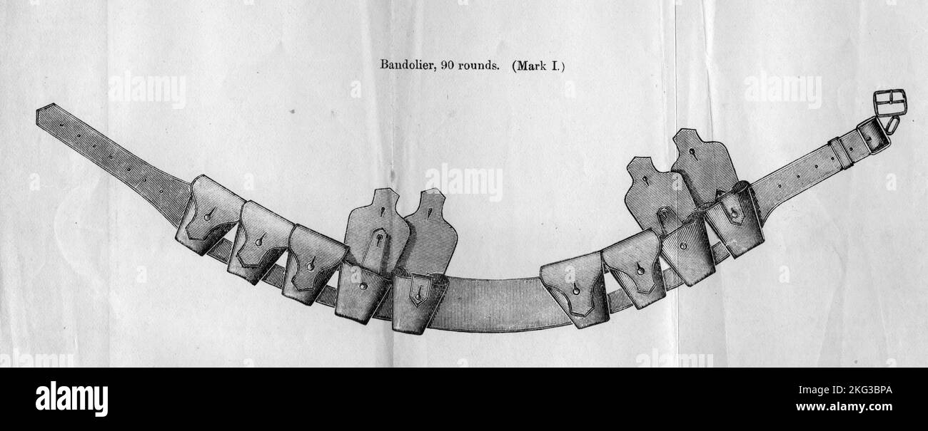 British P1903 cavalry bandolier Stock Photo - Alamy