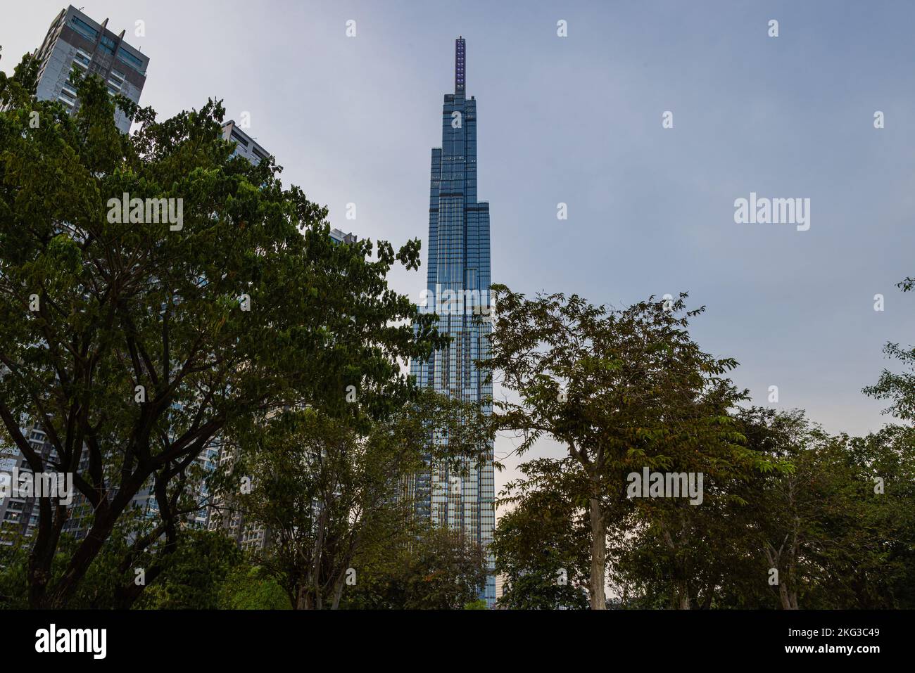 Ho Chi Minh City, Vietnam - November 08, 2022: Landmark 81, a building in Saigon. Landmark 81 ...