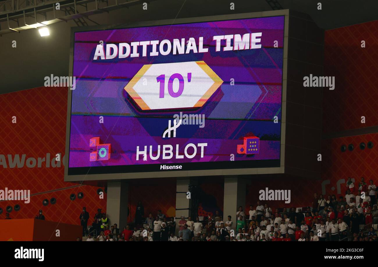 World cup added on time hi-res stock photography and images - Alamy