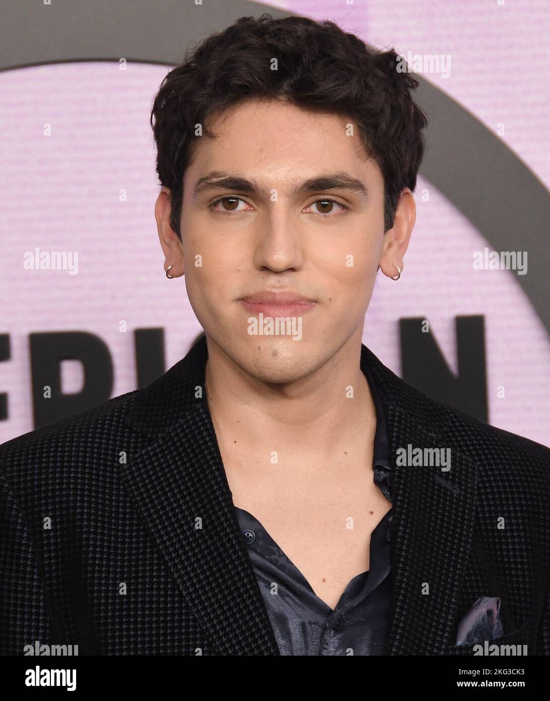 Adam Barrera arrives at the 2022 American Music Awards held at the ...