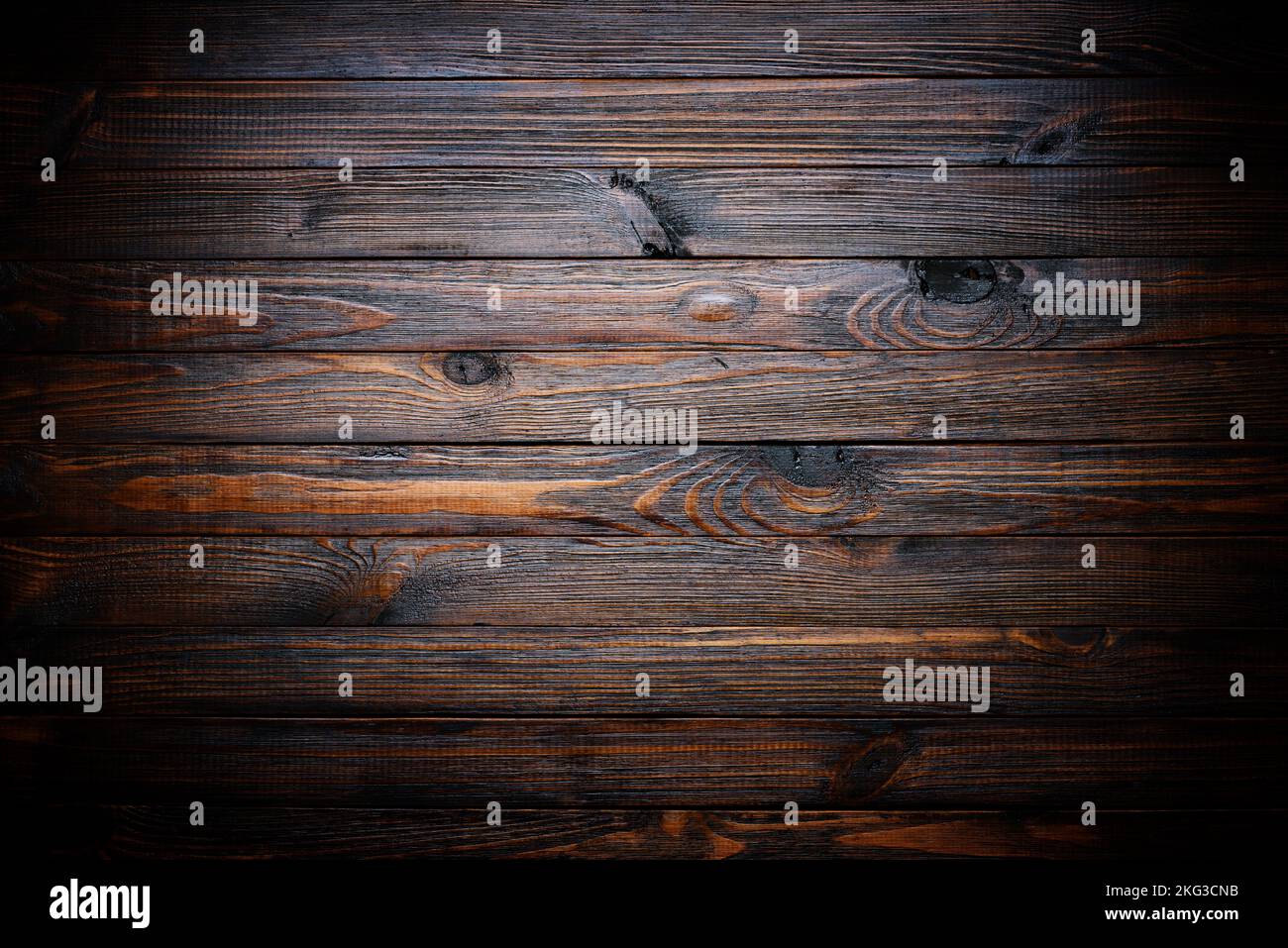 Dark stained wood texture, vignette wood background Stock Photo - Alamy