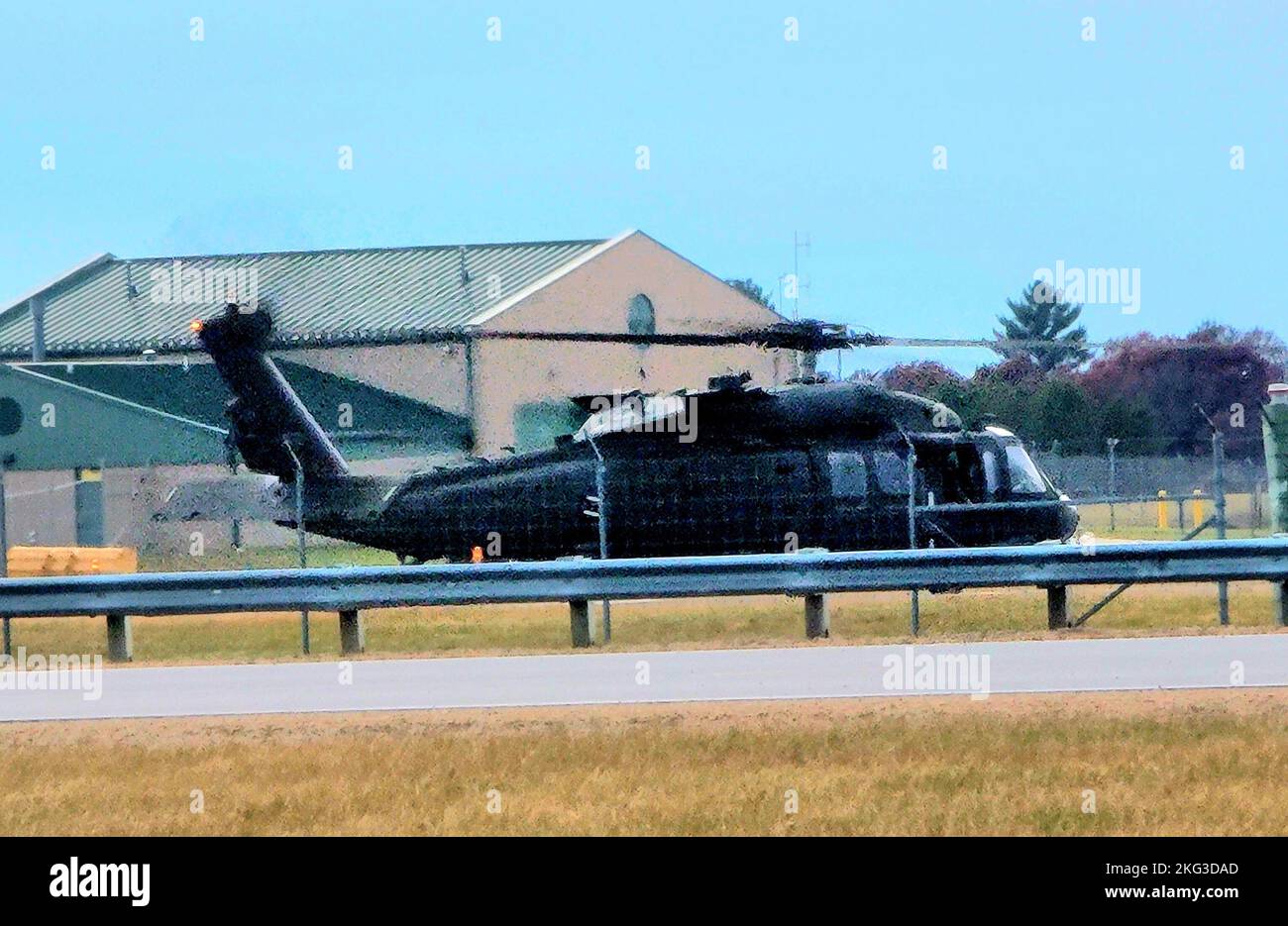 An aircrew with the Minnesota National Guard operates a UH-60 Black ...