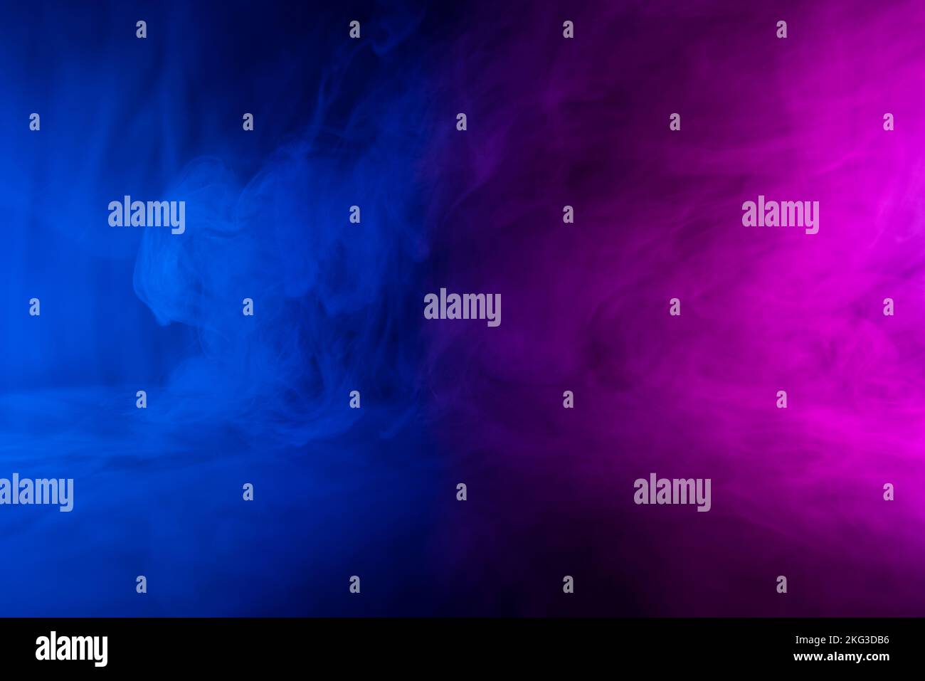 Abstract neon colored flowing smoke clouds background Stock Photo - Alamy