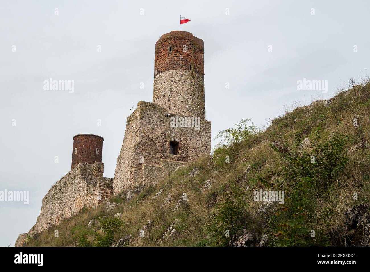 Checiny, Poland - September 14, 2022: Checiny Castle - a royal castle ...