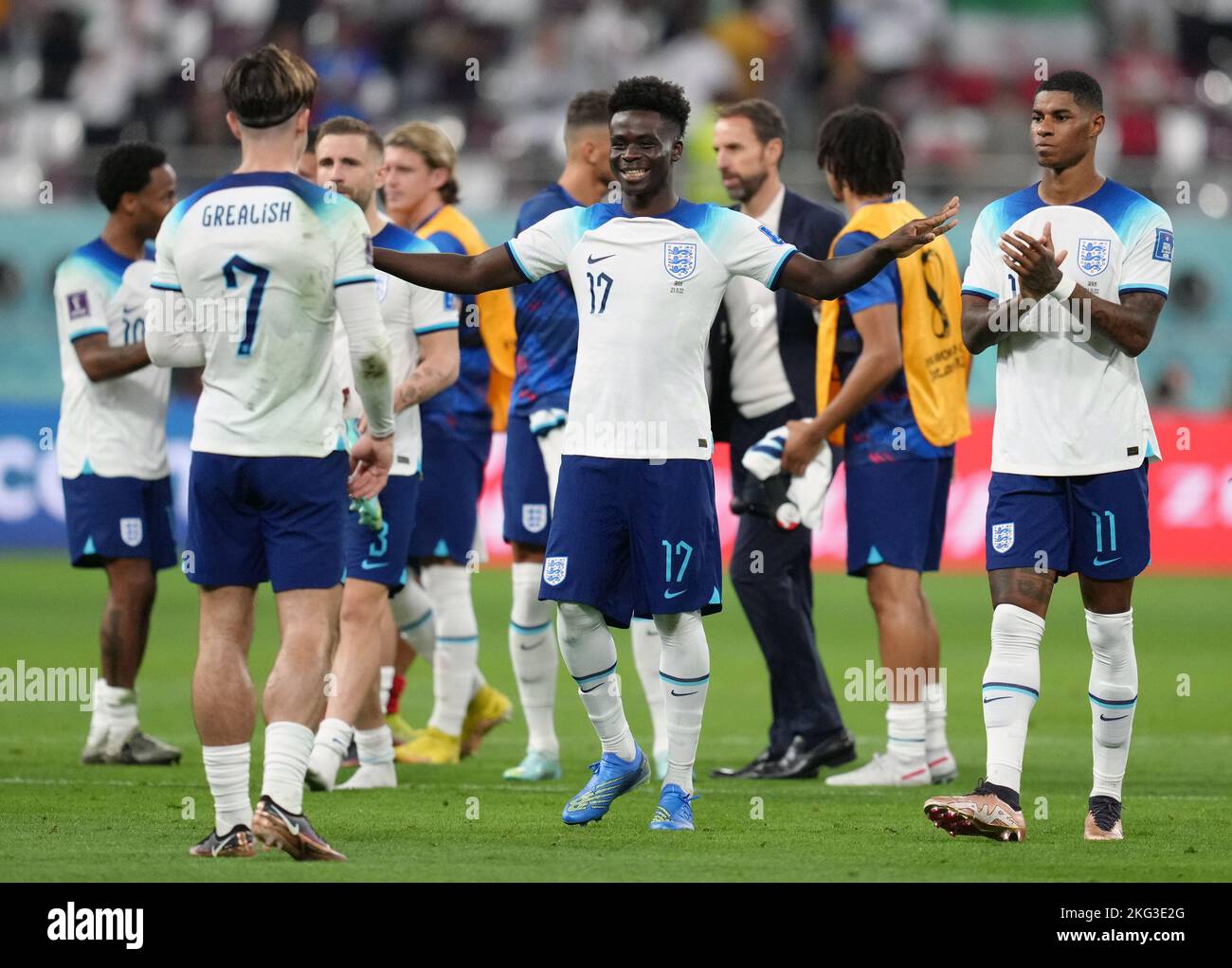 Bukayo saka england november 2022 iran hi-res stock photography and ...