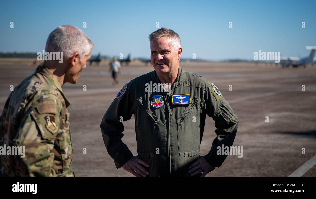U.S. Air Force Maj. Gen. Michael G. Koscheski, 15th Air Force commander ...
