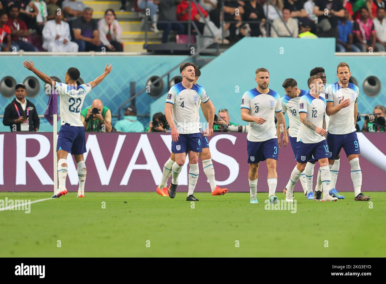 Doha, Qatar. 21st Nov, 2022. Doha, Qatar on 21 November 2022. Jude ...