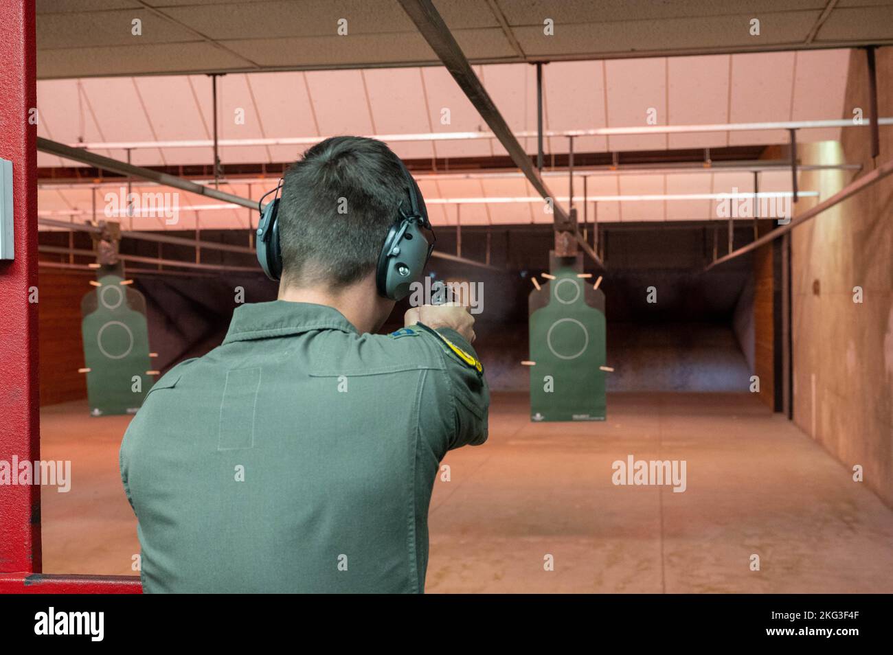 U.S. Air Force Capt. Joshua Schoettelkotte, 61st Fighter Squadron ...