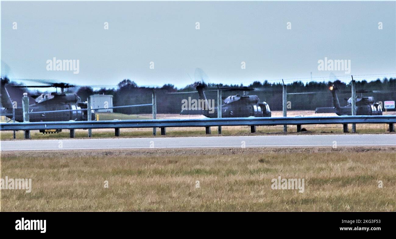 An aircrew with the Minnesota National Guard operates a UH-60 Black ...