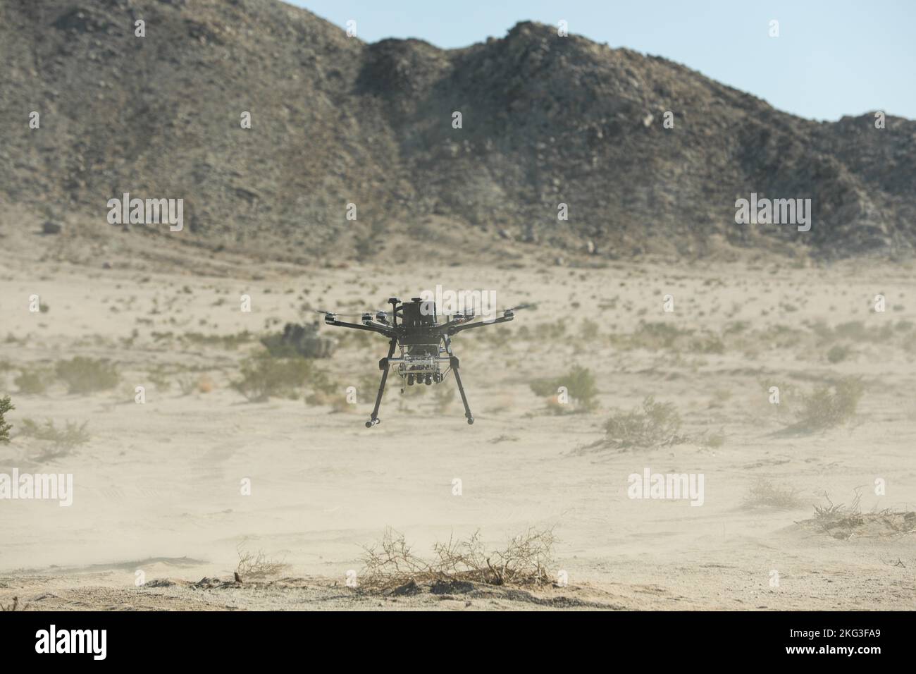 The U.S. Army Inspired Flight 3 Artificial Intelligence Drone, attached ...