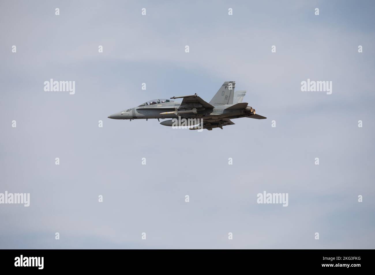 A U.S. Marine Corps F/A-18D Hornet assigned to Marine Fighter Attack ...