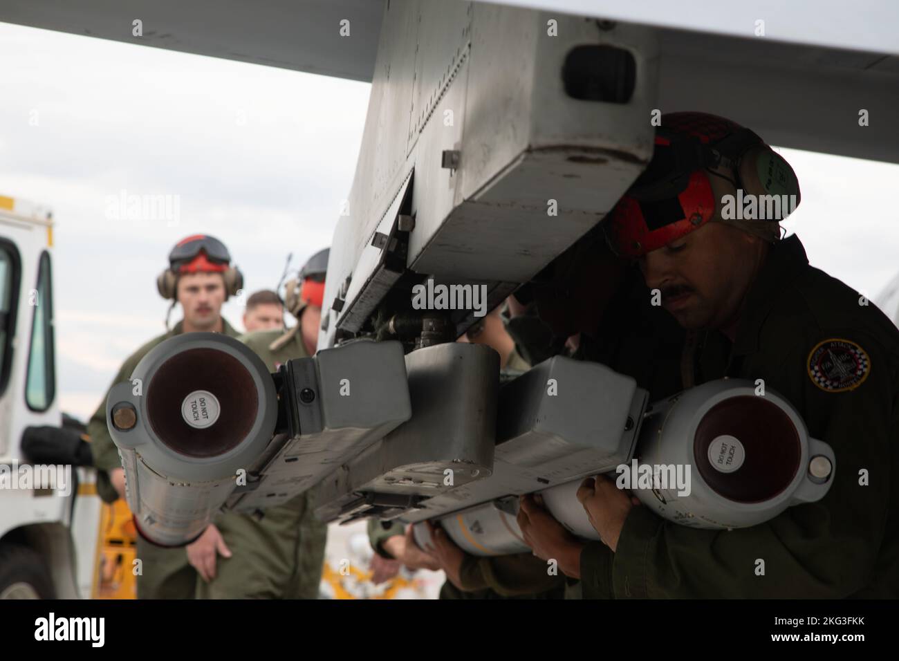 U.S. Marines assigned to Marine Fighter Attack Squadron (VMFA) 312 ...
