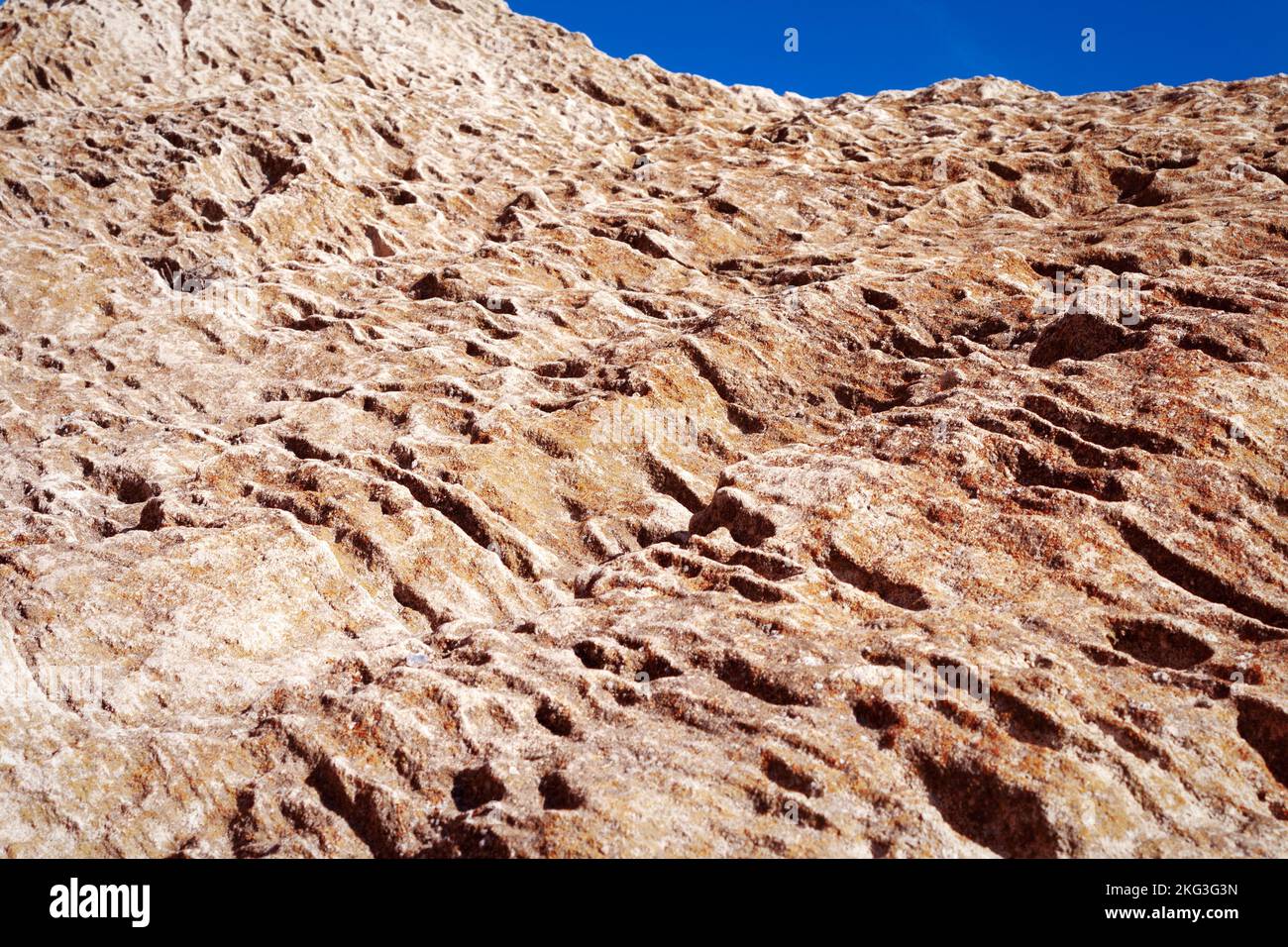 Surface sandy rock. Rocky shore of the Caspian Sea Stock Photo - Alamy