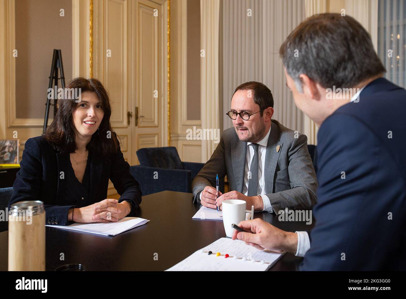 New State Secretary for Budget Alexia Bertrand, Justice Minister ...
