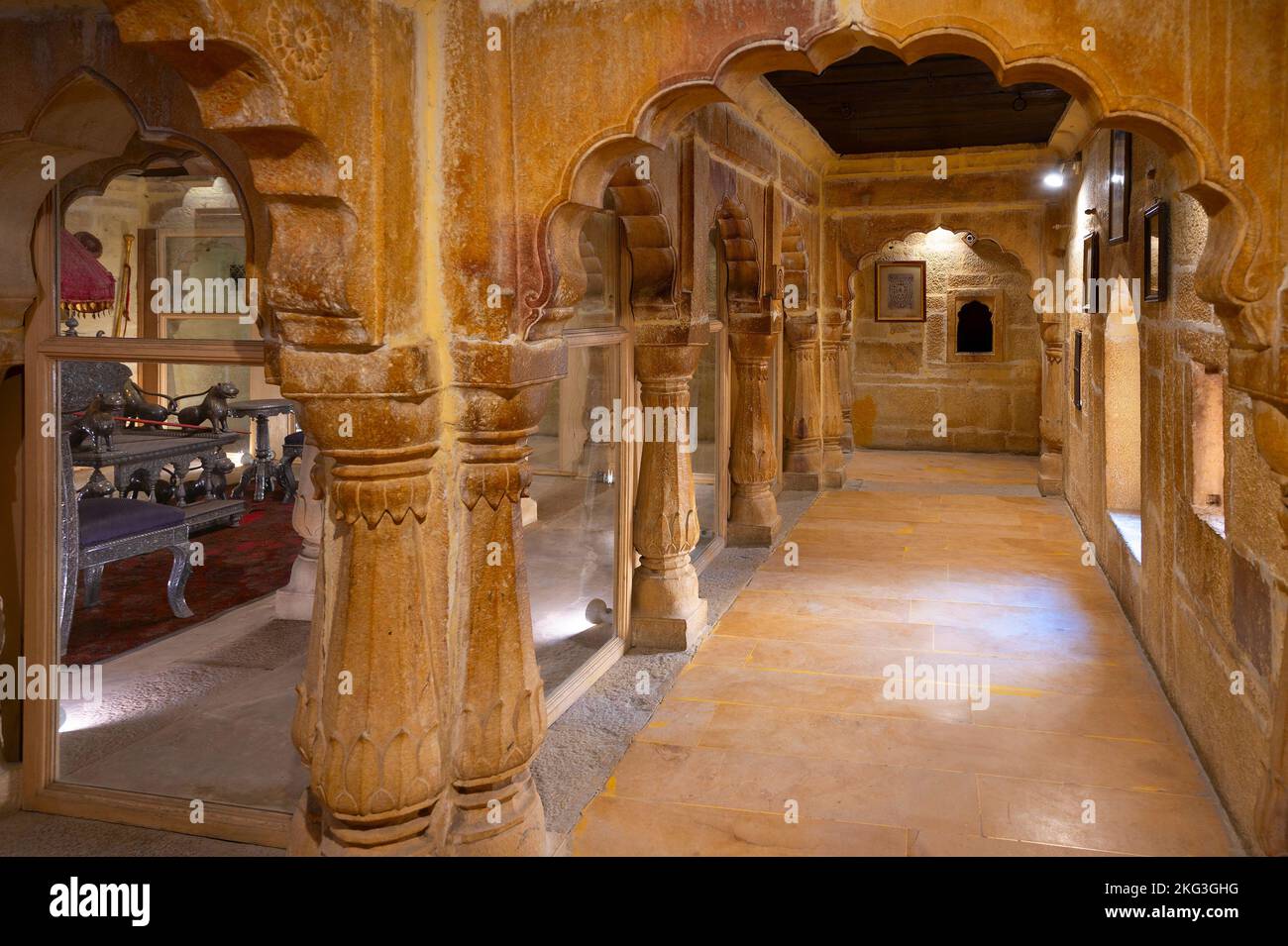 Jaisalmer, Rajasthan, India - 15th October 2019 : Beautiful decorated ...