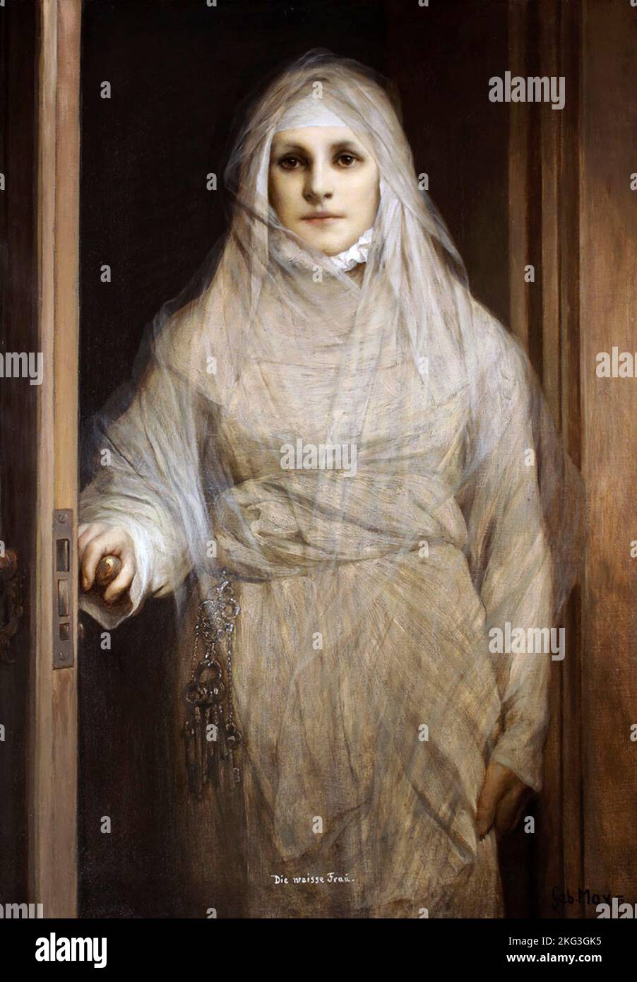 Gabriel Von Max The Anatomist