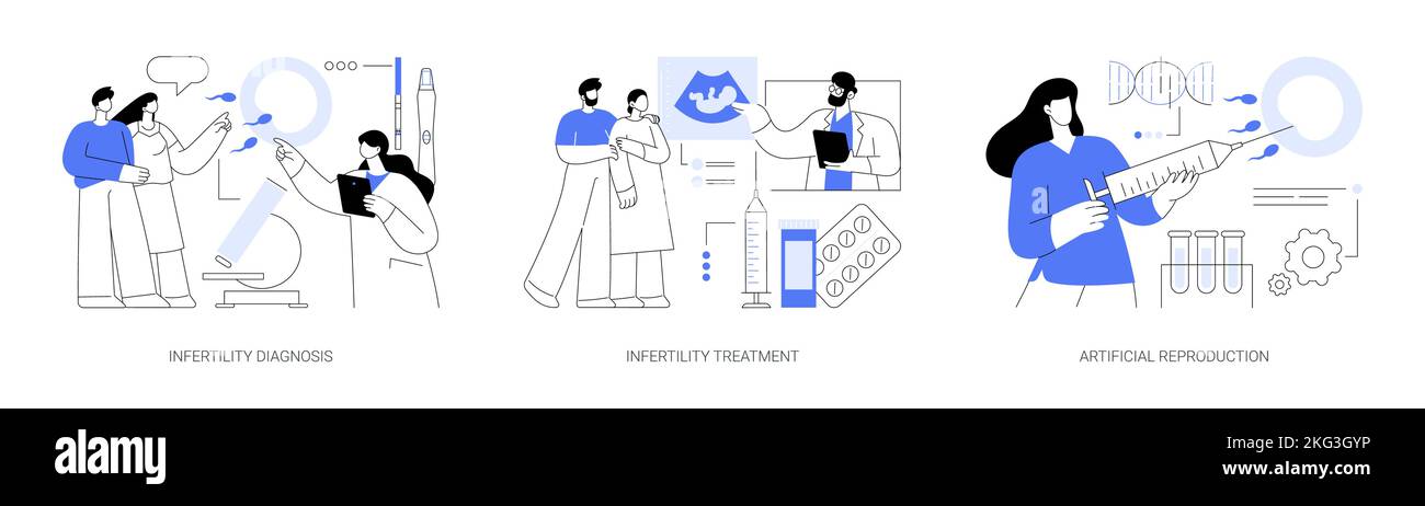 Family planning abstract concept vector illustrations Stock Vector ...