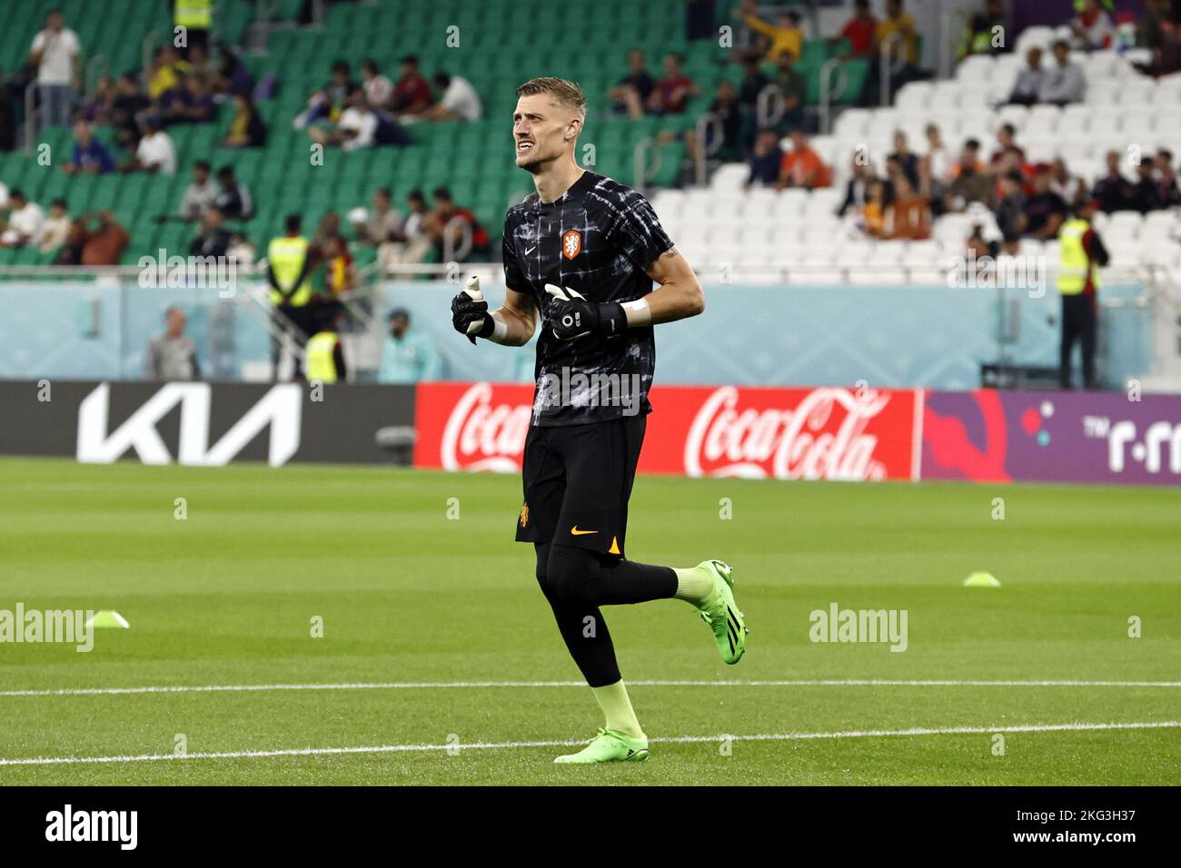 Doha, Qatar. 21st Nov, 2022. DOHA - Holland goalkeeper Andries Noppert ...