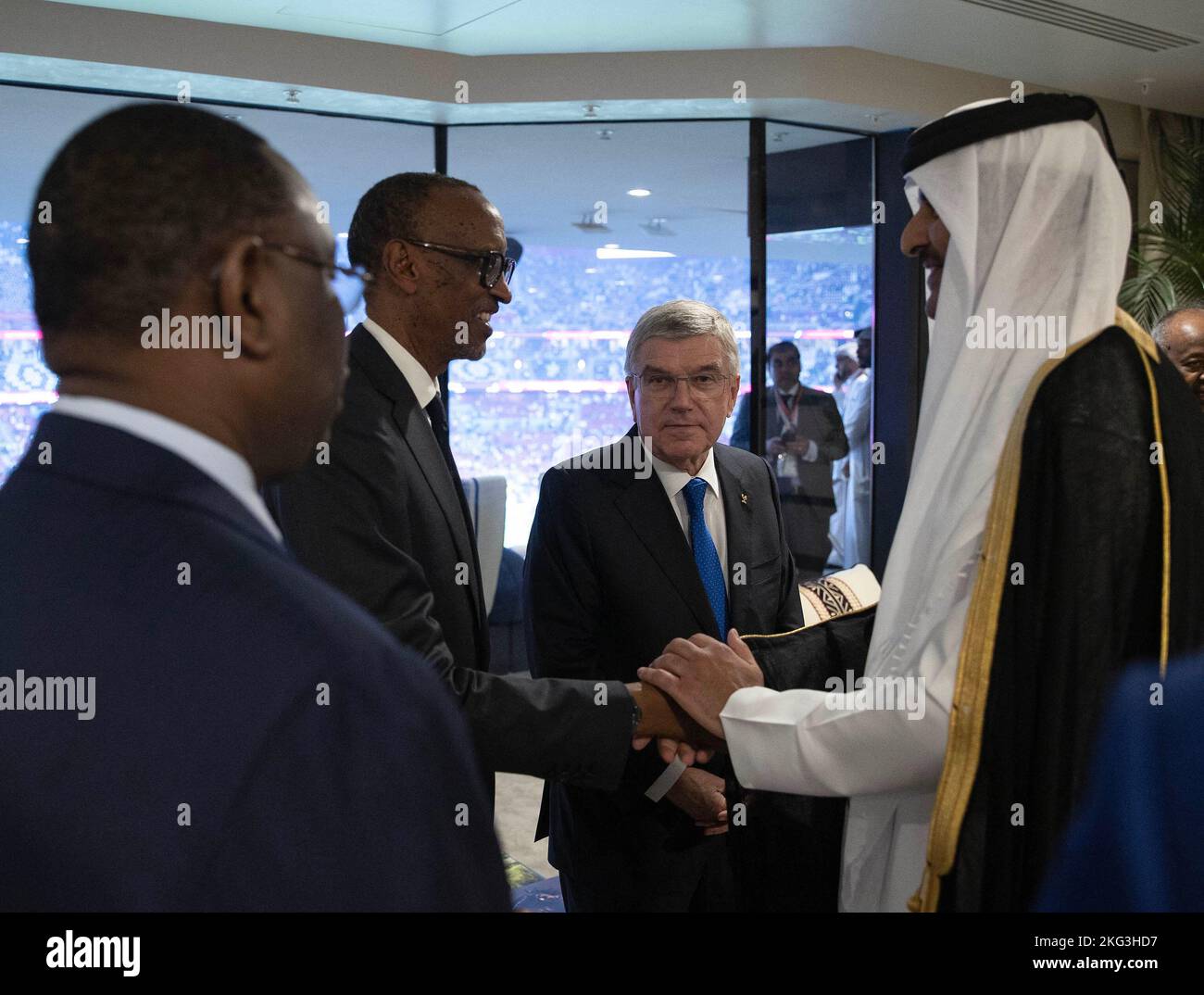 Emir of Qatar Sheikh Tamim bin Hamad al Tani receives Rwanda’s ...