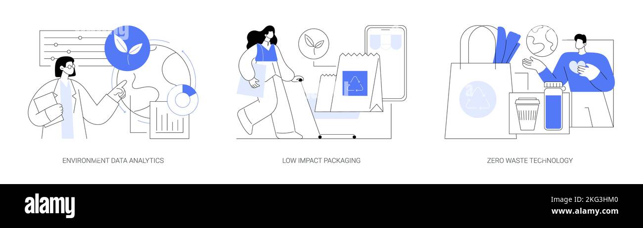 Reuse Reduce Recycling Abstract Concept Vector Illustrations Stock Vector Image And Art Alamy