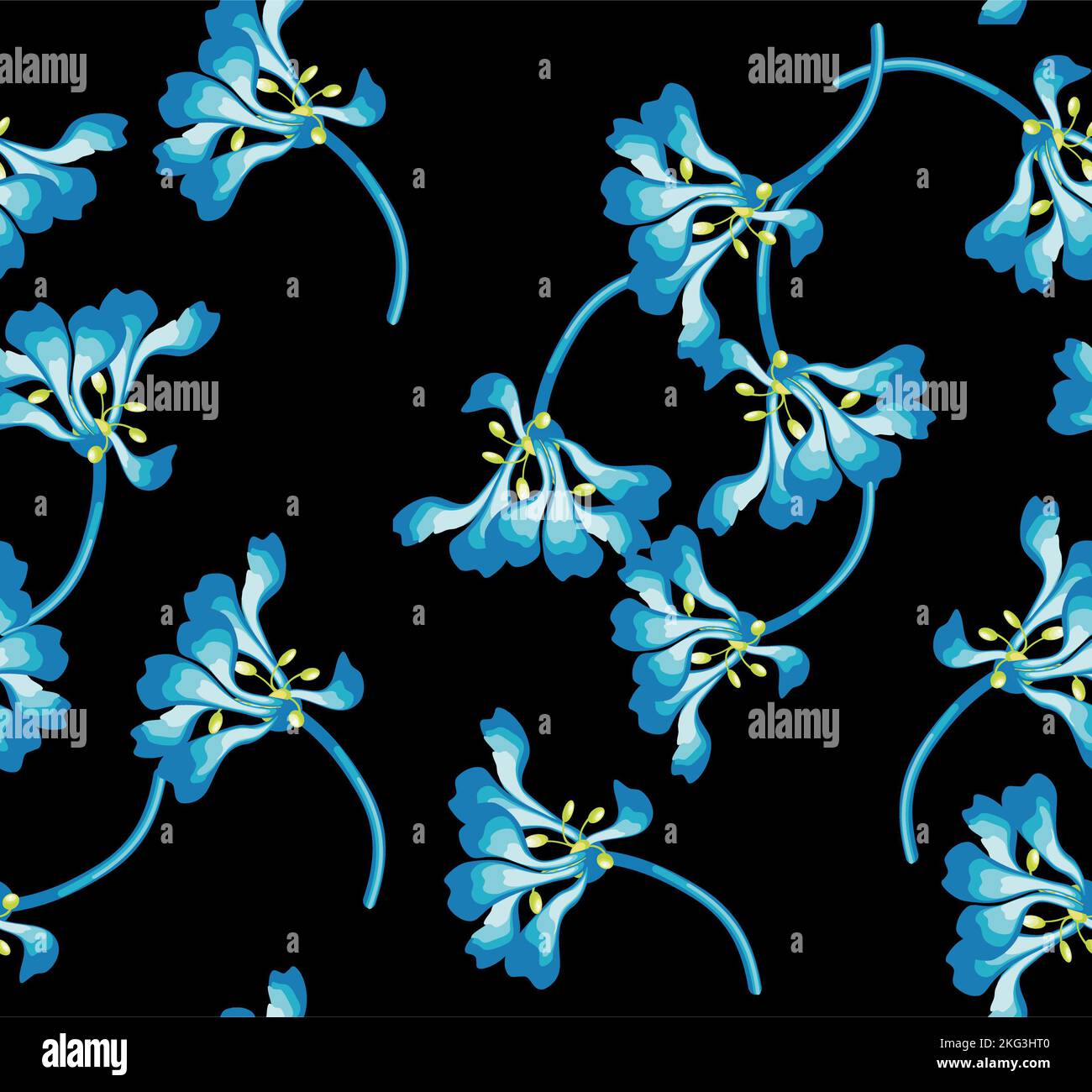 Modern geometrical seamless pattern. Digital drawn illustration. Can be ...