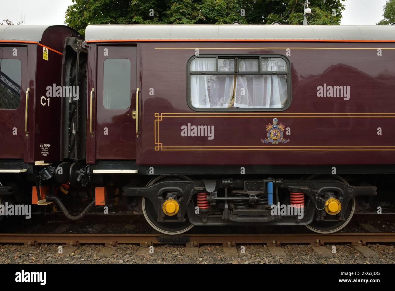 The crest for the Great Scottish & Western Railway Company and The ...